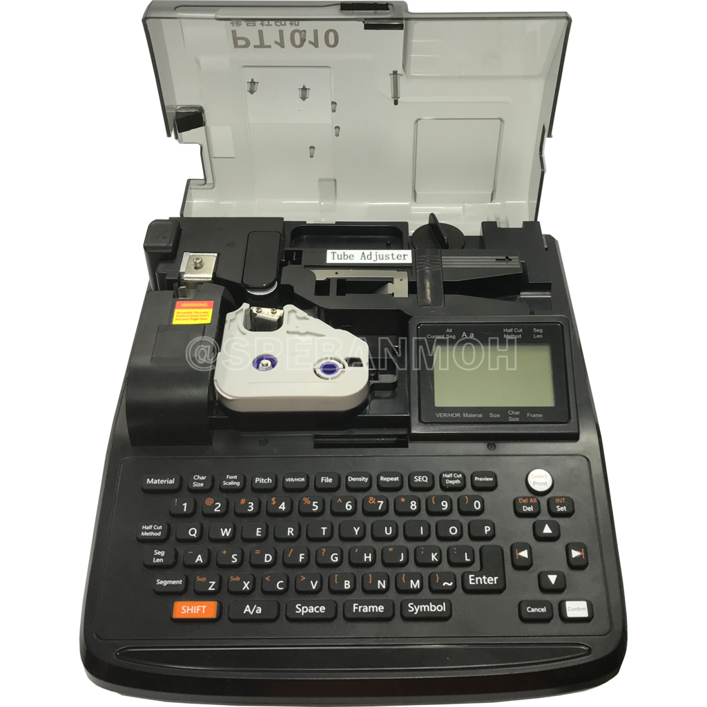 PT1010 เครื่องพิมพ์ปลอกสายไฟ PT-1010 เครื่องพิมพ์ท่อ Hot Mark สติกเกอร์ ...