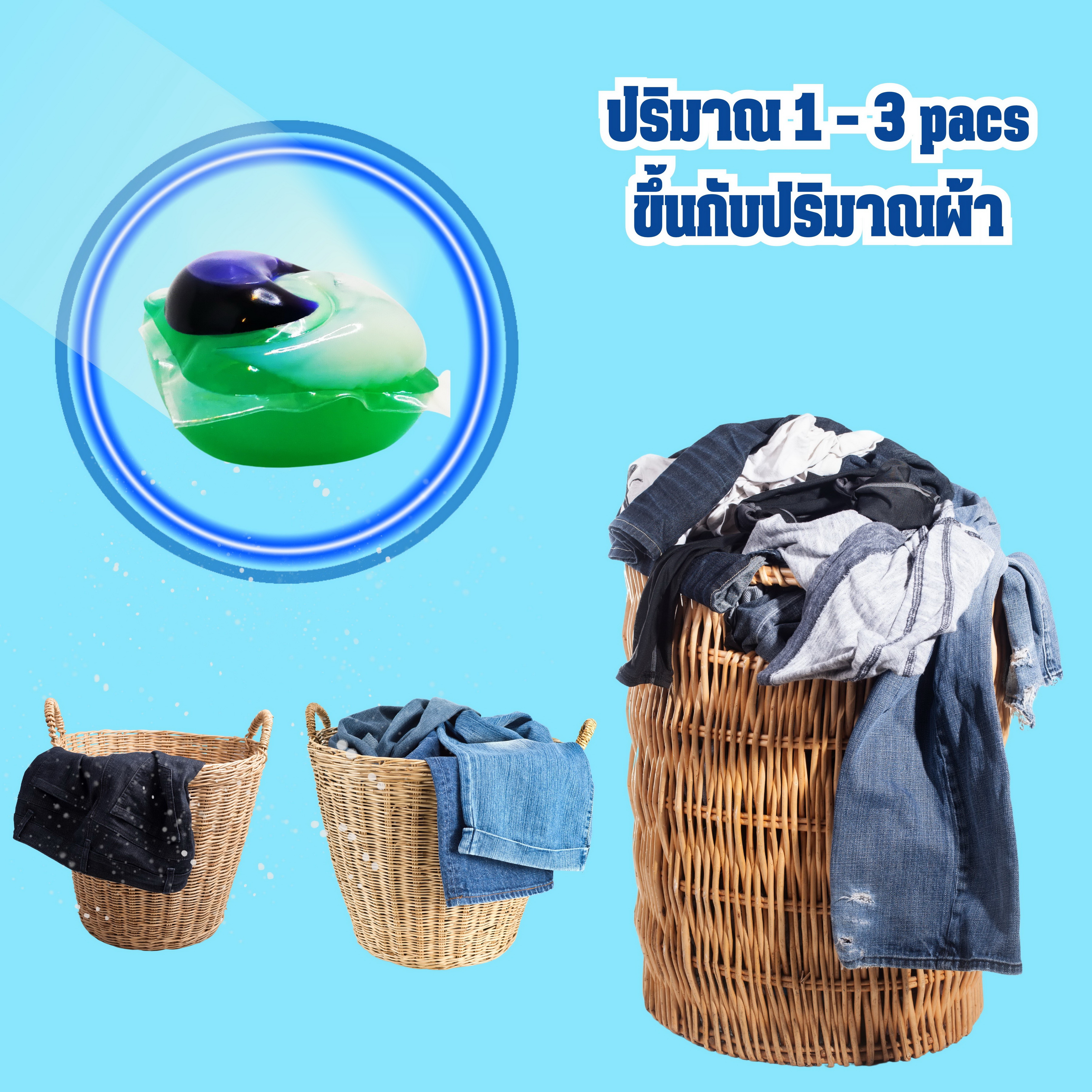 Tide PODS (112 เม็ดกลิ่น Original) Original Scent HE Laundry Detergent ...