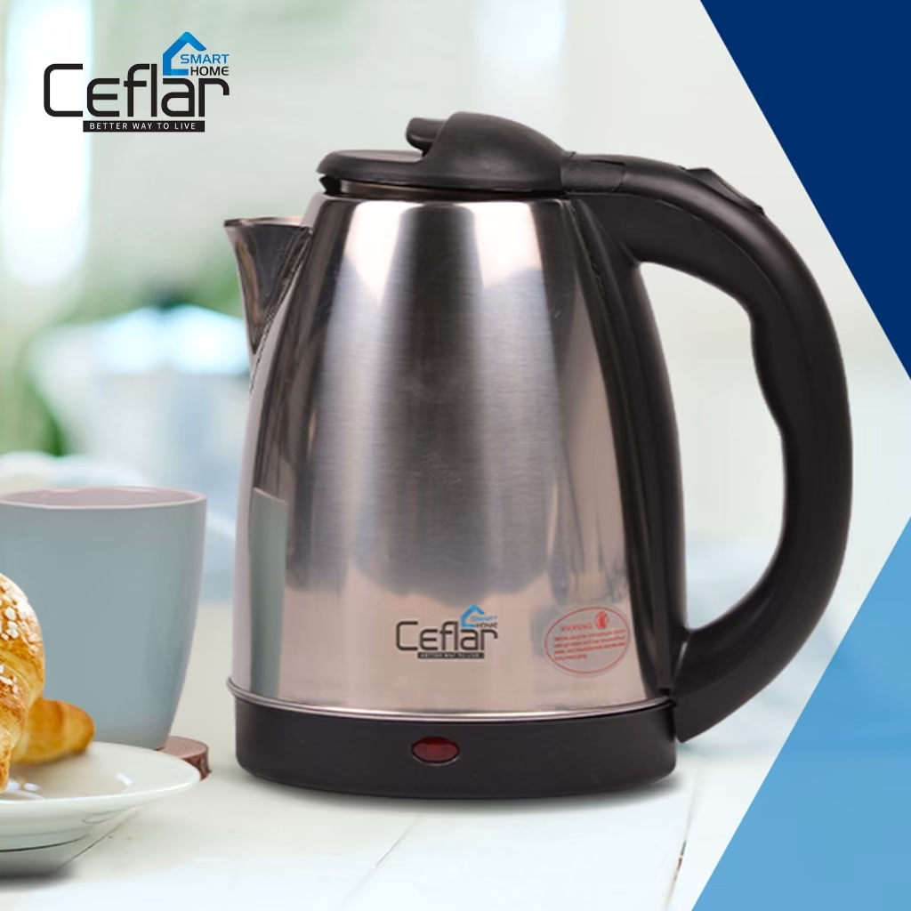กาต้มน้ำไฟฟ้า CEFLAR รุ่น CSH-03 ขนาด 2 ลิตร (รับประกัน 1 ปี) สินค้าคุณภาพ - ST Smart Shop ...