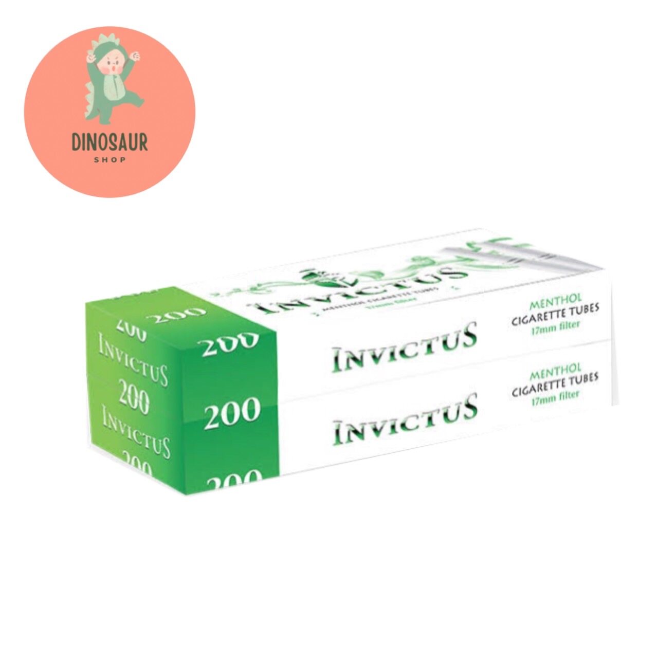 Invictus เย็นสุดขั้ว 200*2 มวน ยาว 24 มม. (หลอดกระดาษเปล่า) - จง_ดิว ...