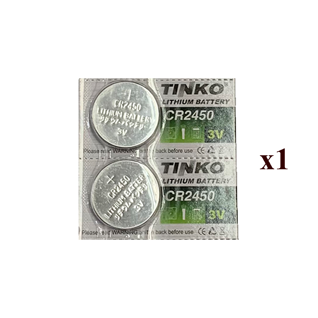 CR2450 ถ่านกระดุม(TINKO)Lithium Battery 3V ของแท้💯 สามารถใช้กับการ์ด ...