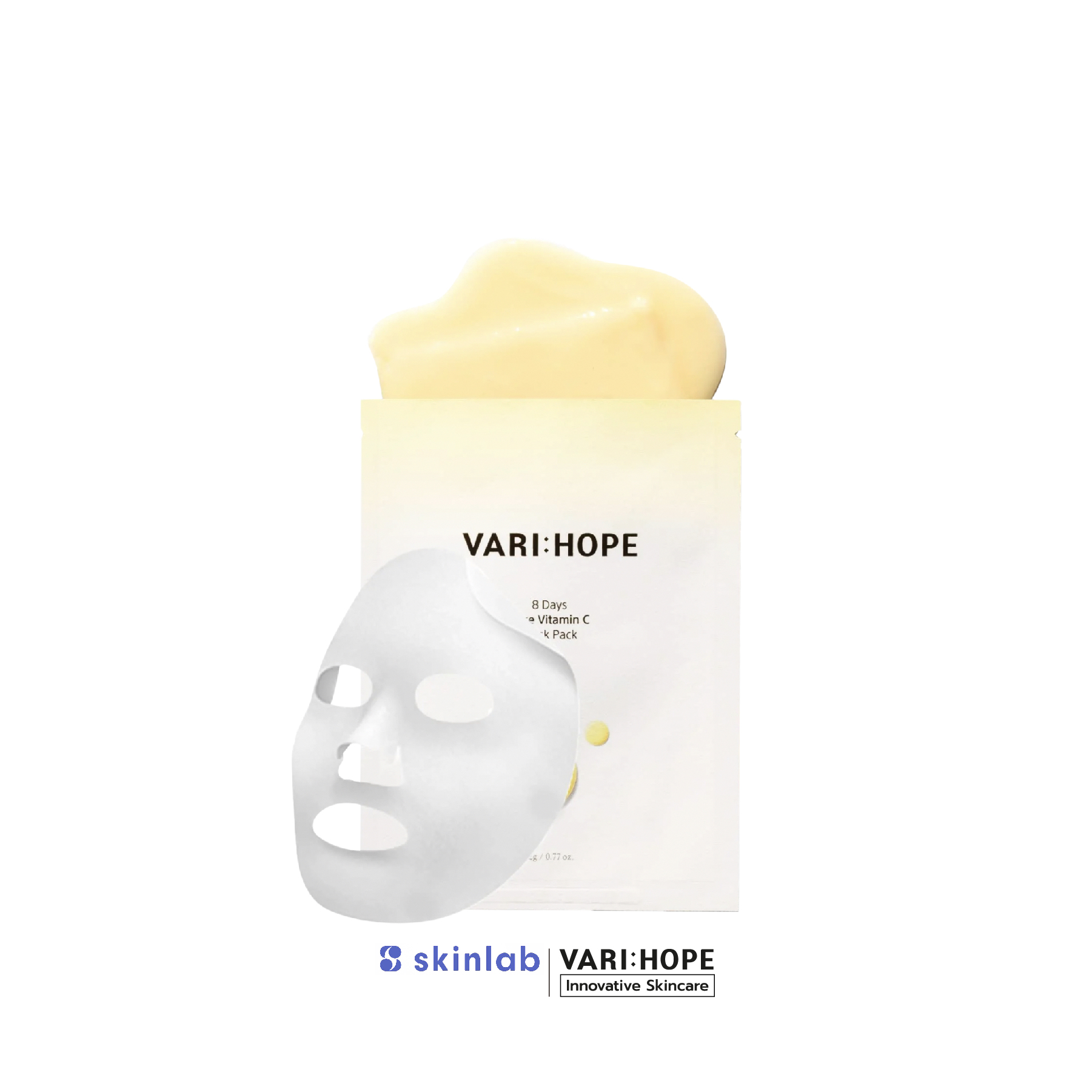 VARI:HOPE 8 Days Pure Vitamin C Mask Pack (5 แผ่น) | Lazada.co.th