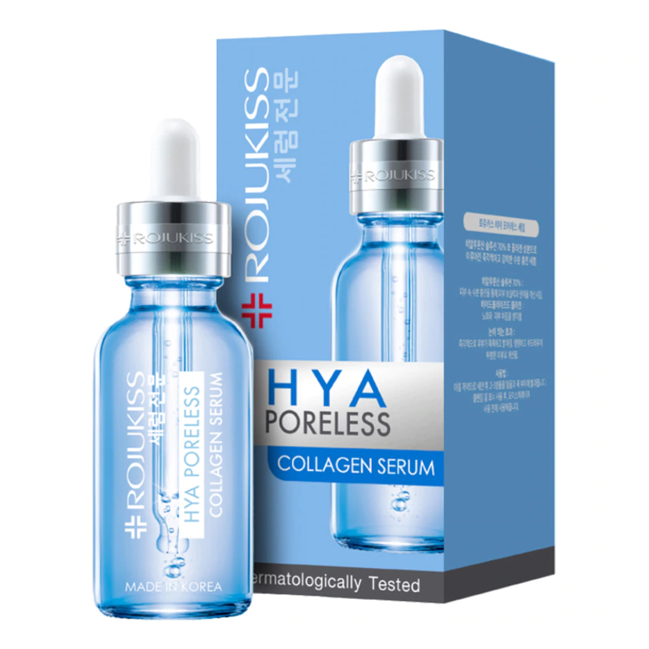 Rojukiss HYA Poreless Collagen Serum 30ml. โรจูคิส ไฮยา พอร์เลส คอลลา ...