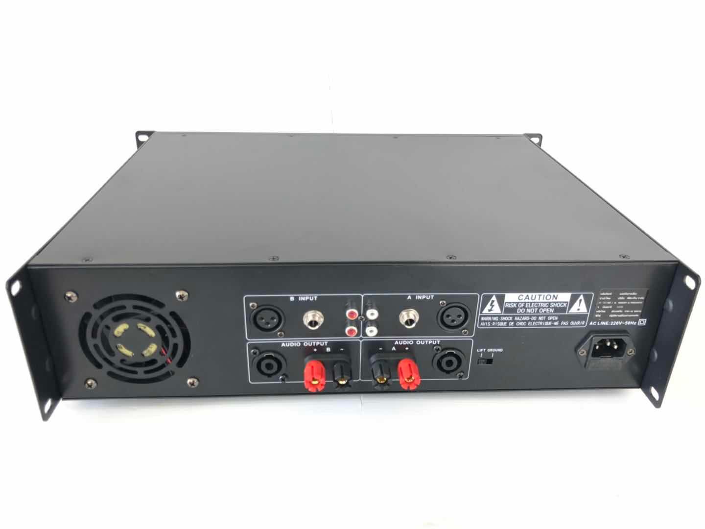 LXJ เพาเวอร์แอมป์ 8000W เครื่องขยายเสียง รุ่น A-5000 PRO ONLINE - MixASale
