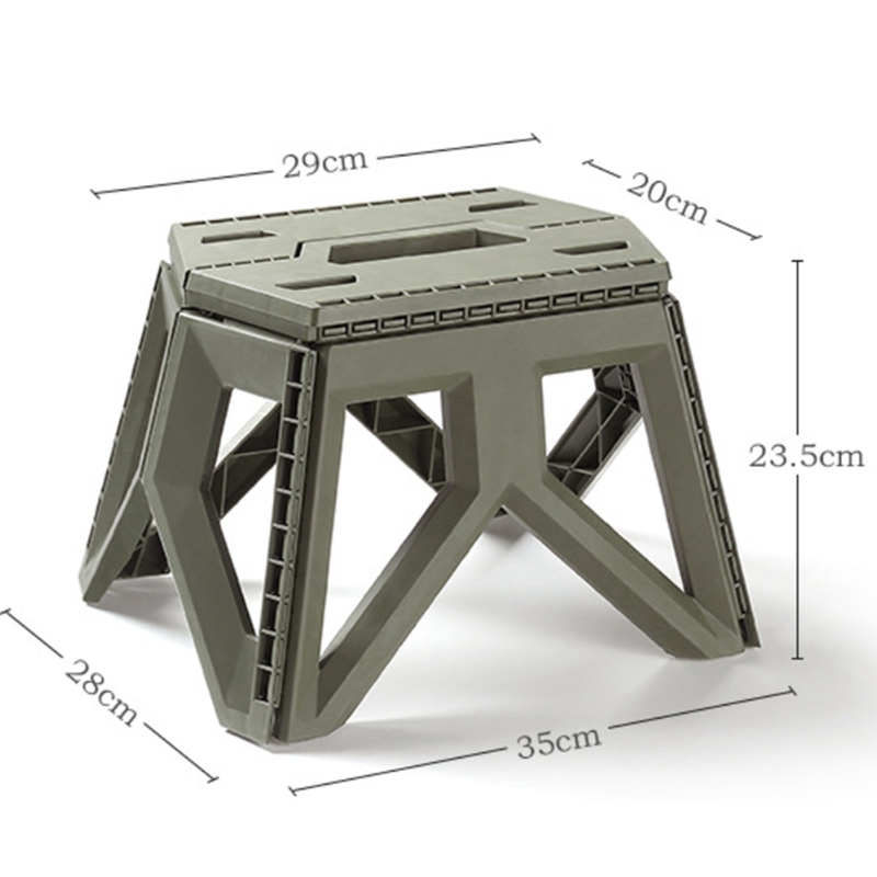 Portable Outdoor Folding Stool Camping Fishing Chair High Load-Bearing ...
