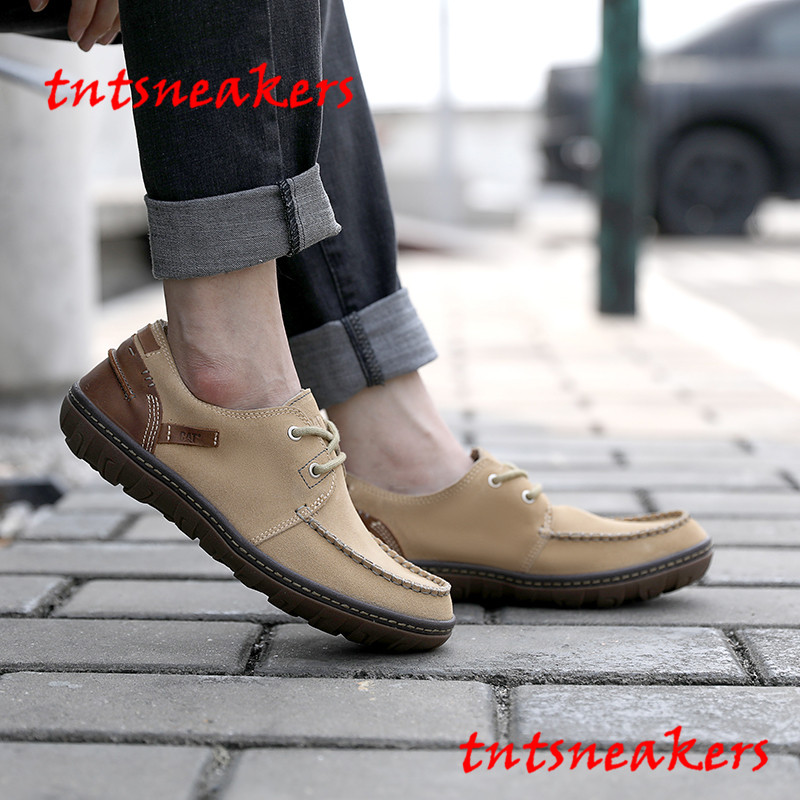 Original Caterpillar FOOTWEAR Genuine Leather Men Outdoor Casual Boot ...