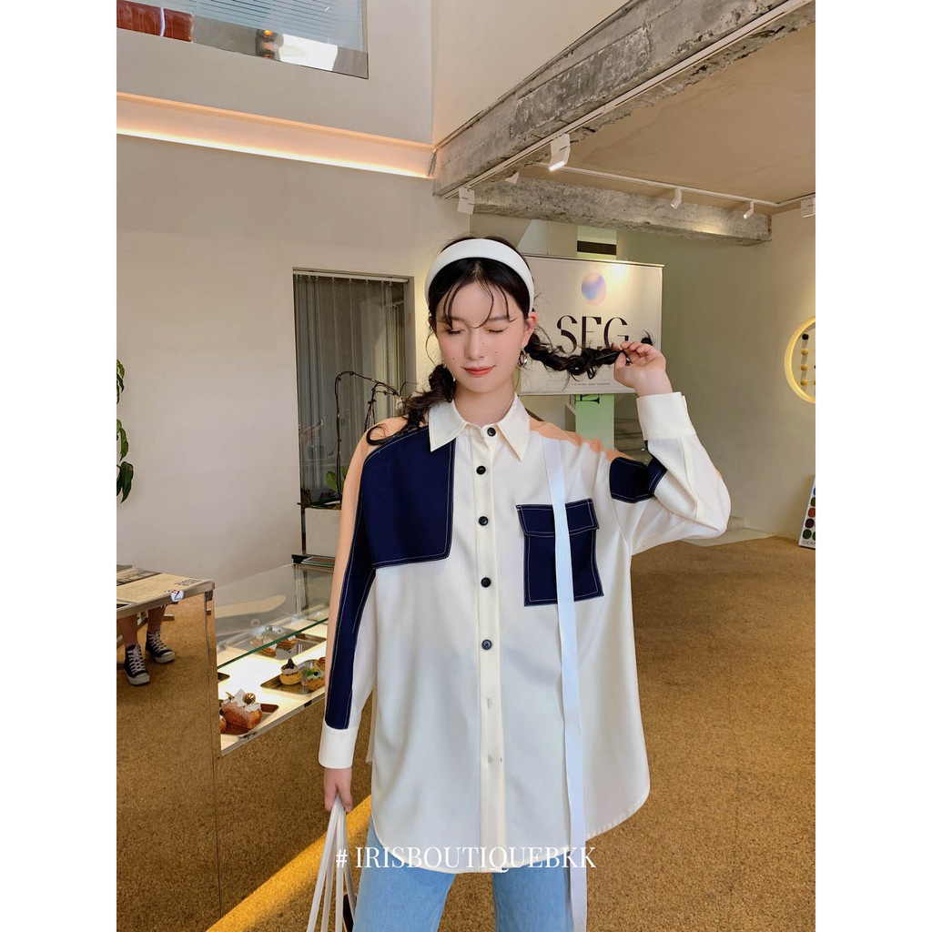 Iris Boutique 21/Falls IS237 White chocolate shirt Preorder 15 วัน ...