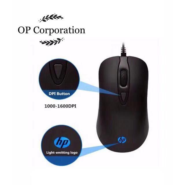 HP KM100 USB Gaming Keyboard and Mouse - HDMI - ThaiPick