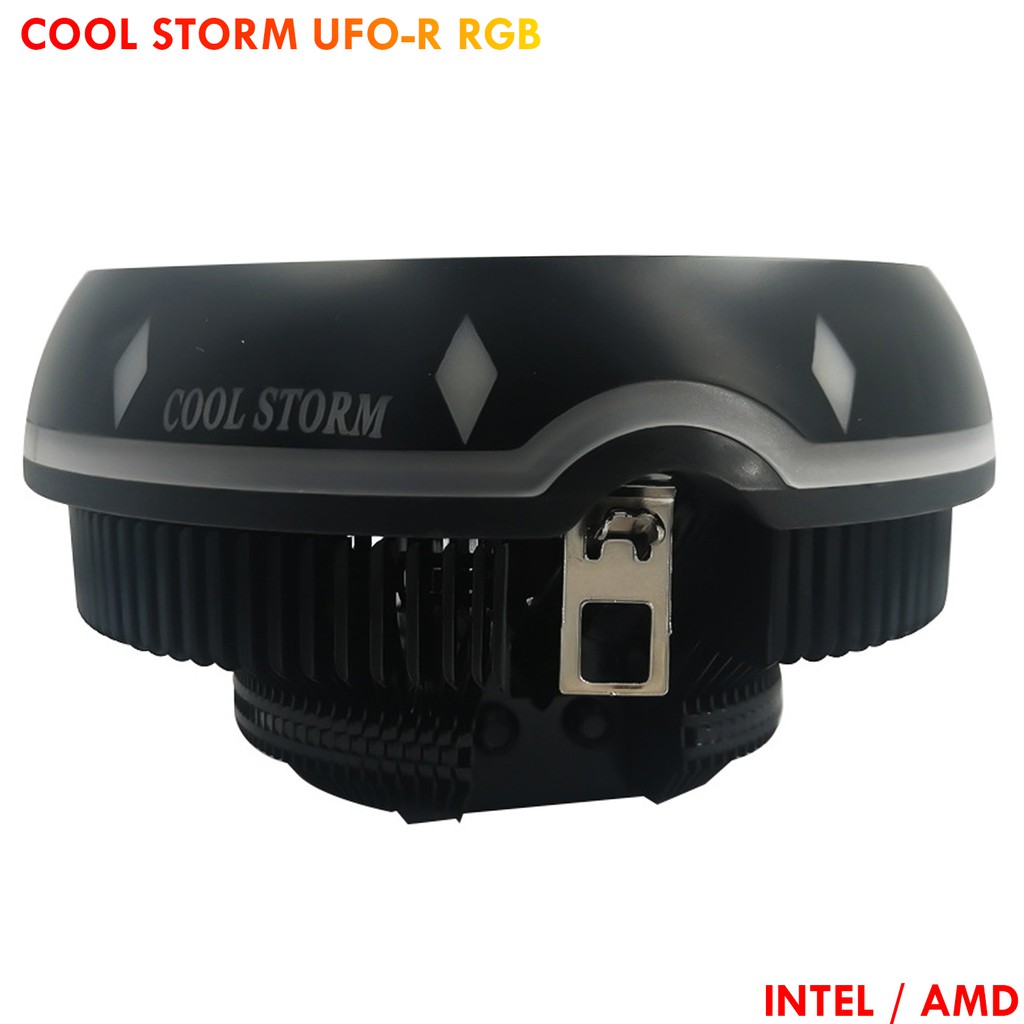 พัดลม CPU Intel AMD UFO RGB Cool Storm ( บริการเก็บปลายทาง มีราคาส่ง ) - L18163 - ThaiPick