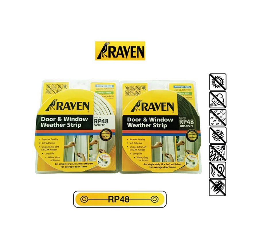 ขอบคิ้วกันฝุ่นและแมลง Raven (ราเวน) รุ่น RP48 | Lazada.co.th