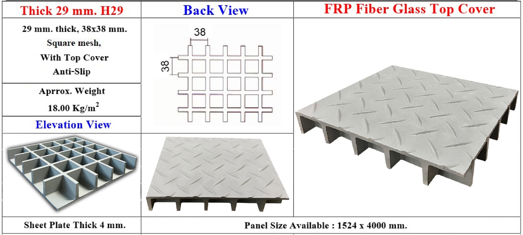 FRP FibreGlass Checkered Plate Manhole Top Cover ฝาแมนโฮลปิดบ่อครอบท่อ ...