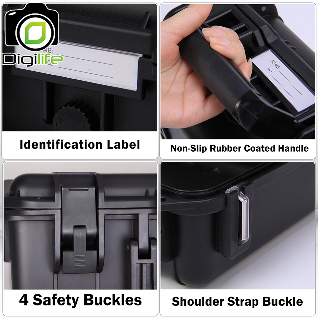 Eirmai Bag R200 Waterproof Hard Case For Camera Flash Accessories ...