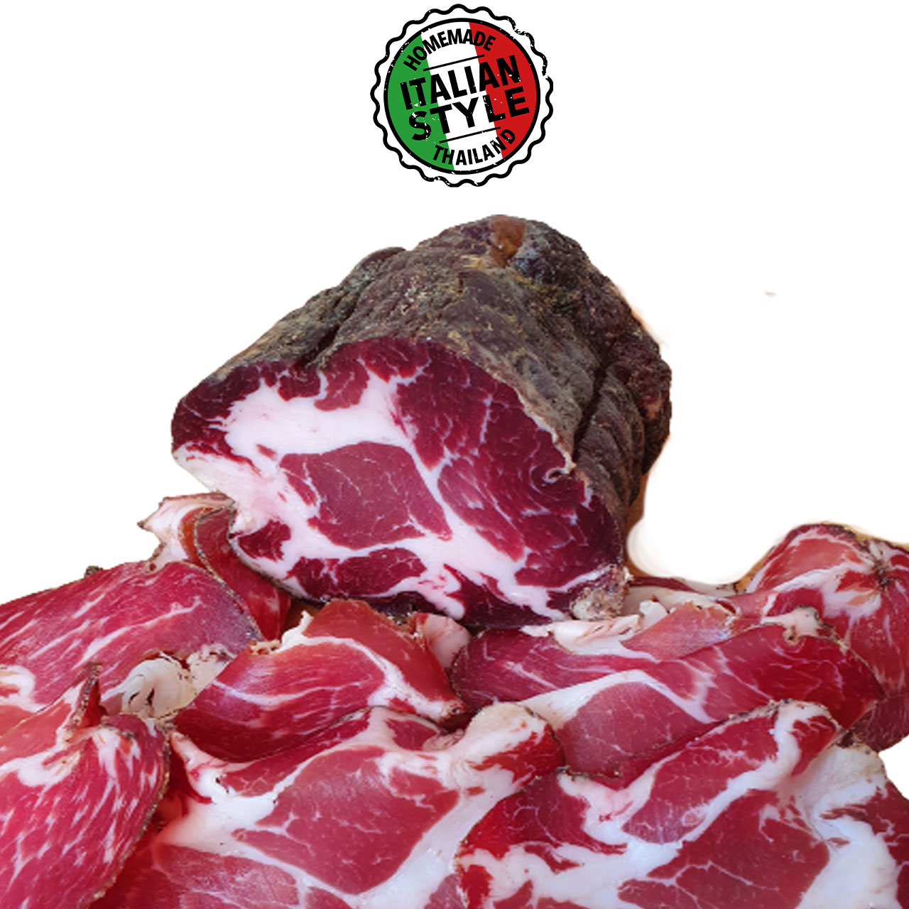 Salami COPPA o CAPOCOLLO Homemade | ซาลามี่ช่างฝีมือ | Italian-style ...