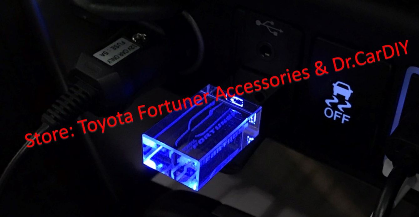 USB flash drive (Sandisk) 16GB Logo New Fortuner LEGENDER REVO ไฟสีน้ำ ...