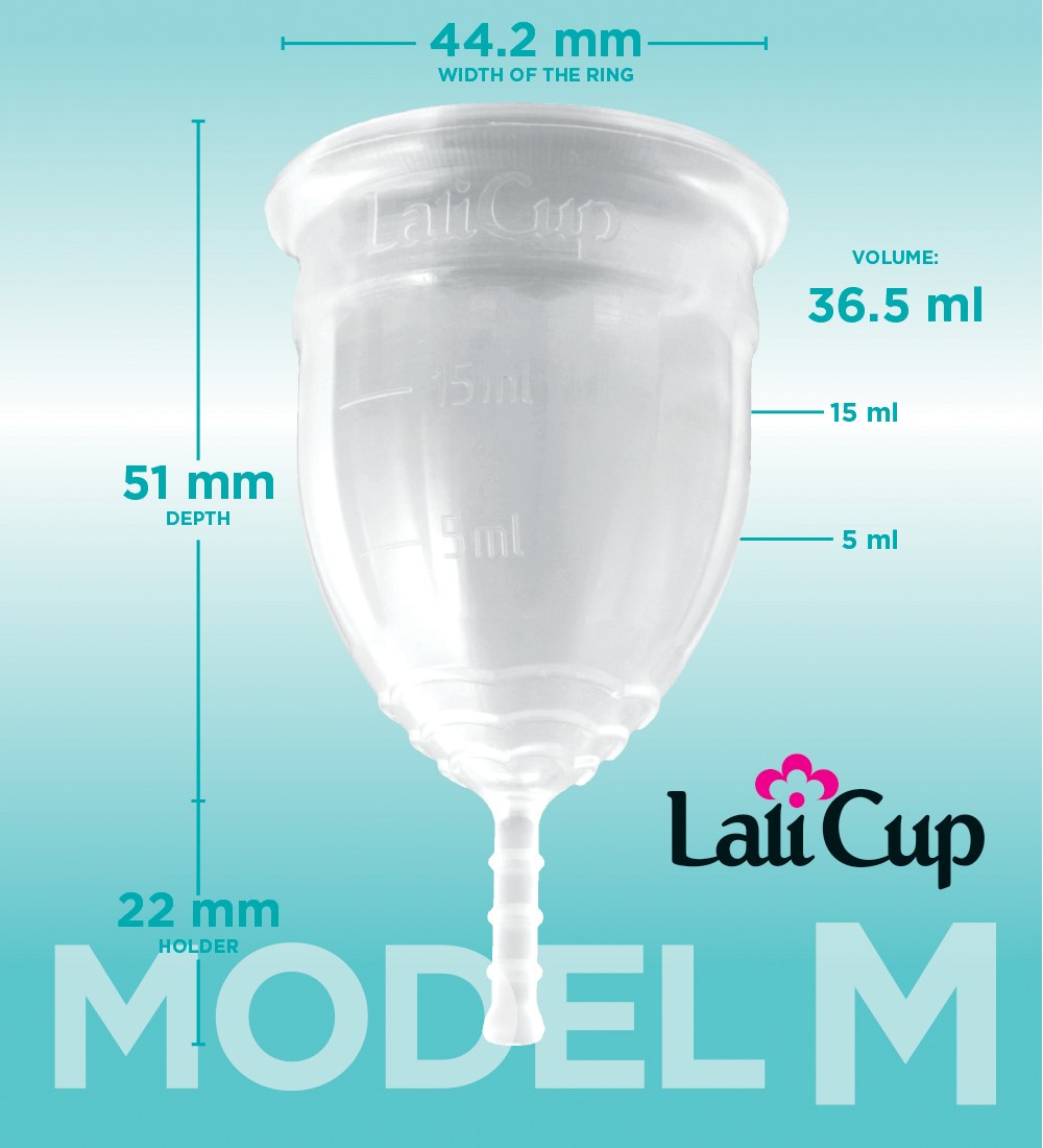 Lalicup Menstrual cup size S-XL จากประเทศ Slovania มีคู่มือภาษาไทย ถ้วย ...