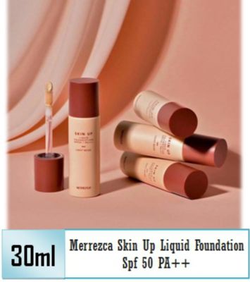 เมอเรสก้า Merrezca Skin Up Liquid Foundation Spf 50 PA++ เมอเรสก้า รอง ...