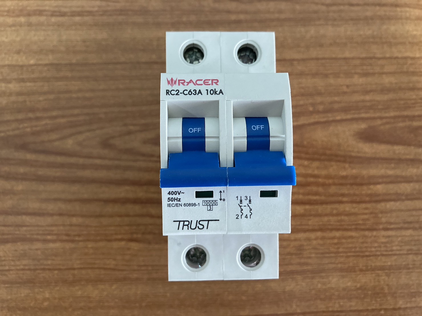 เมนเซอร์กิตเบรกเกอร์ MAIN CIRCUIT BREAKER 2P IC 10kA ( 32A , 40A , 50A ...