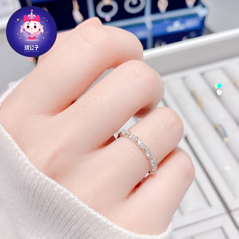 【SALE】พร้อมส่ง Swarovski VITTORE พราวแฟชั่นชั้นสไตล์ผู้หญิงแหวนอารมณ์ ...