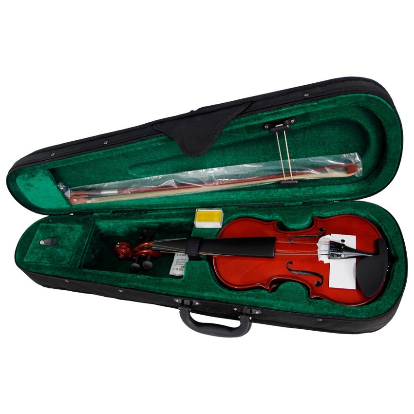 New 2023 Violin ไวโอลิน รุ่น MV 012W ไม้โซลิดSpruce ขนาด 14 34 44 ให้เลือก ฟรีคันชัก ยางสน ...