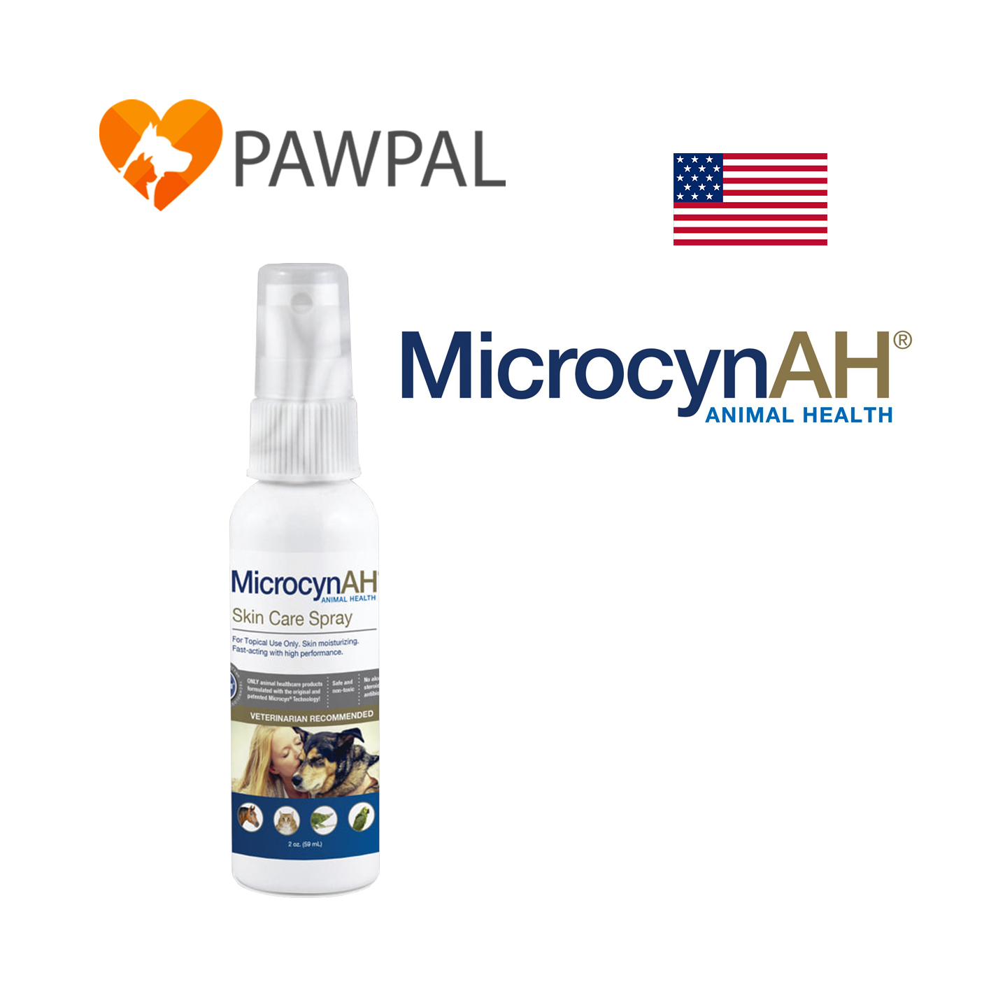 Microcyn AH Wound & Skin care spray 59 ml Exp.8/2024 สเปรย์ฆ่าเชื้อ ลด ...