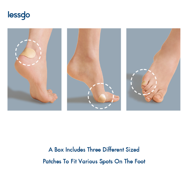 Free shipping voucher lessgo invisible blister plaster 5PCS7 Sheets ...