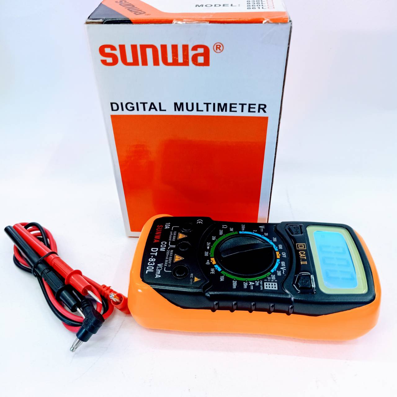 Sunwa DT-830L จอ LED Digital Multimeter มัลติมิเตอร์ดิจิตอล มิเตอร์วัด ...