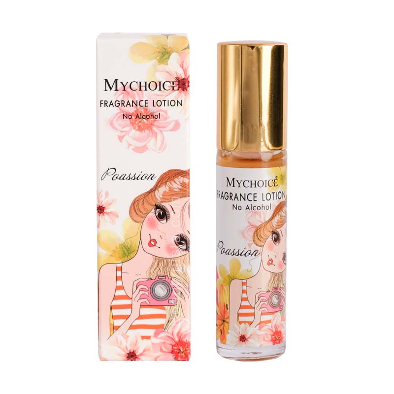 MYCHOICE Fragrance Roll-On Lotion No Alcohol 7.3ml กลิ่น Poassion ...