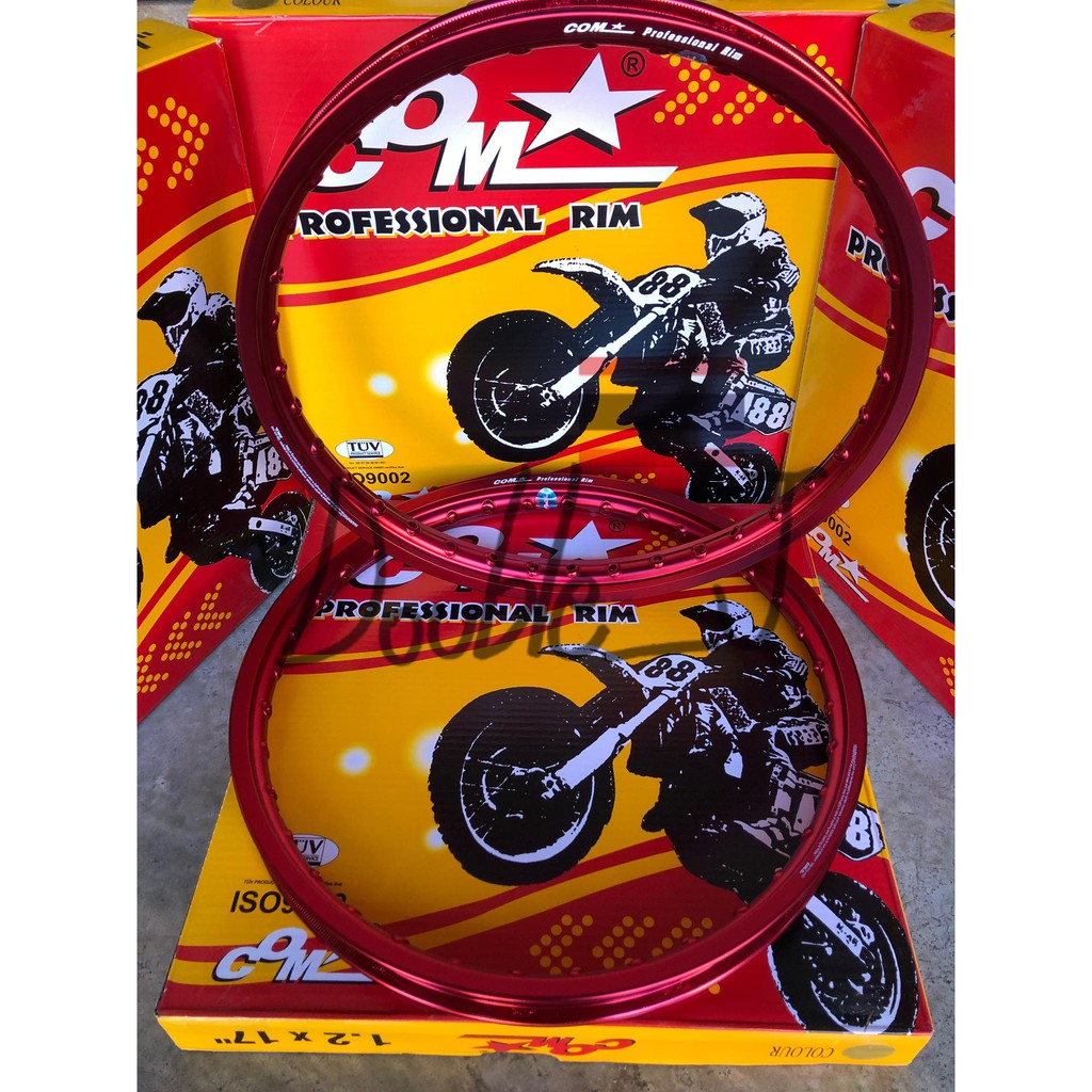 (promotion++) COM professional rim ล้อคอมดาวแท้ ขนาด 1.2 และ 1.4 ขอบ17 ...
