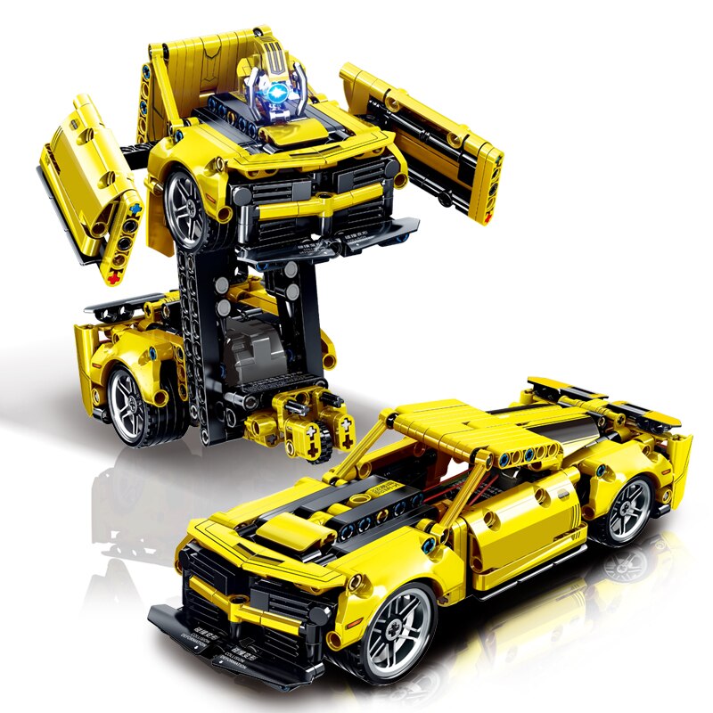 LEGO 2 In 1 Deformation Cars Building Blocks Model Transform Racing ...