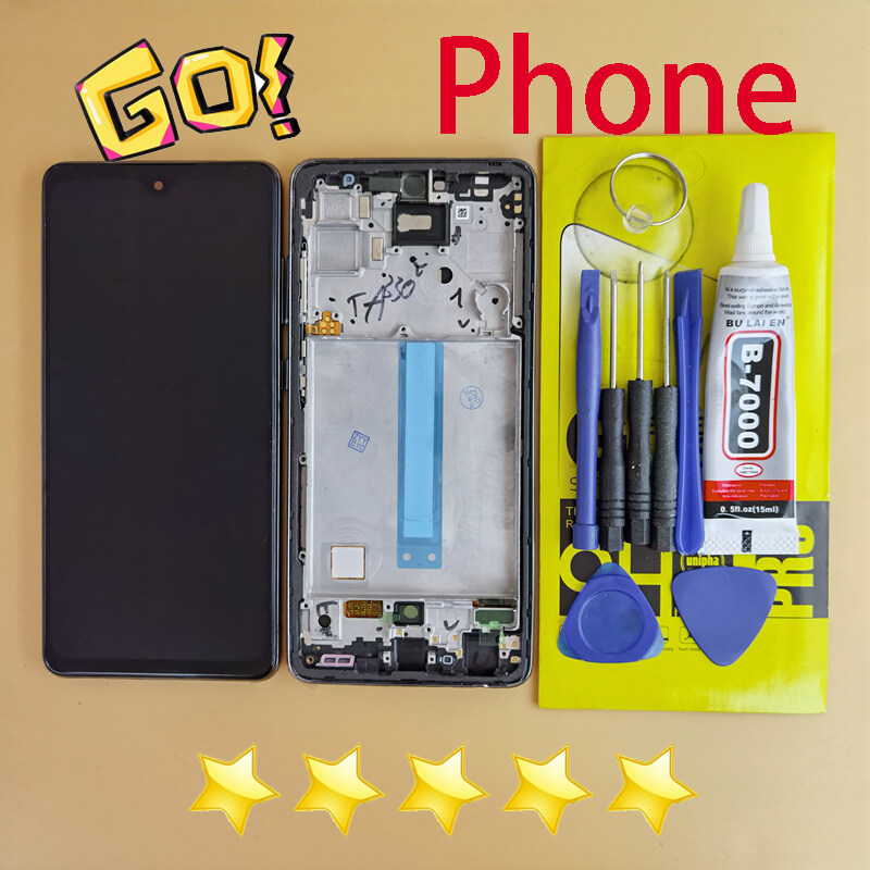 ชุดหน้าจอ Samsung A52 /A526 (5G) (OLED)งานมีประกัน แถมฟิล์มพร้อมชุดไข ...