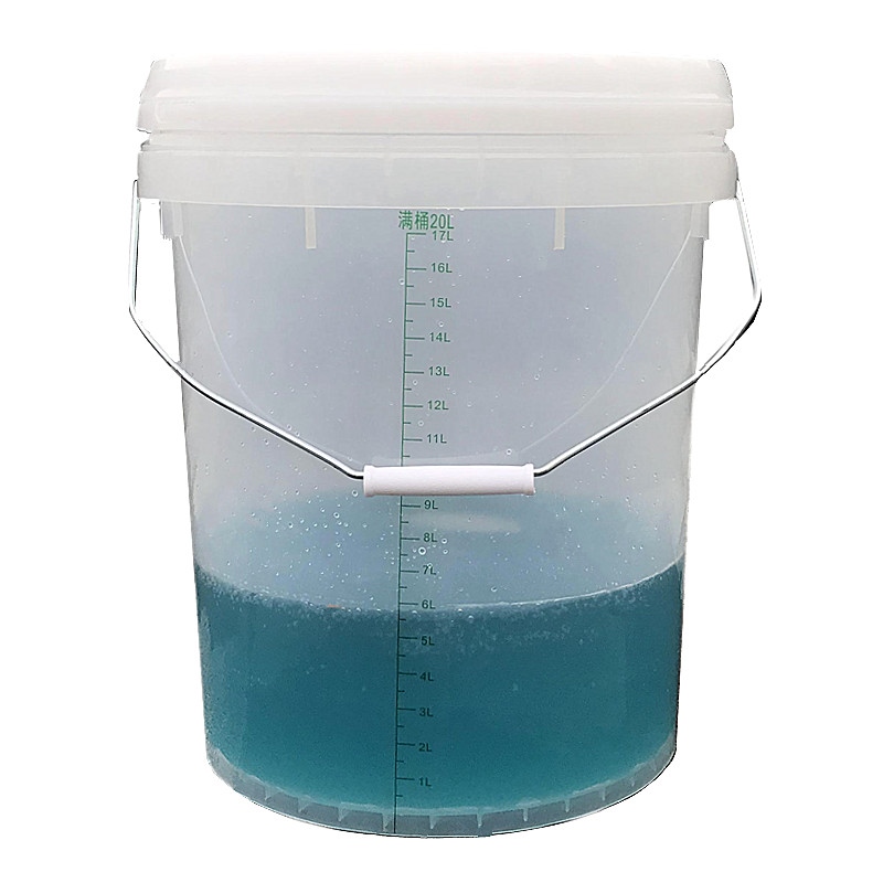 Can wholesale ☄ Disinfection soaking bucket with lid and scale bucket ...