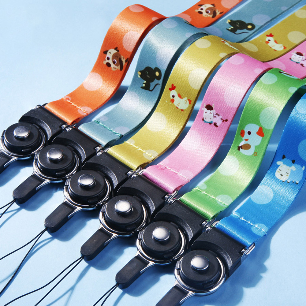 CPSS Phone Lanyard Keychain Minimalism Ribbon Key Straps Mobile Phone ...