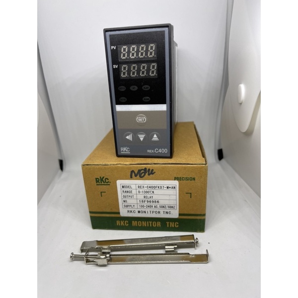 REX-C400 FK07-M เครื่องควบคุมอุณหภูมิ 0-400องศา 240VAC ขนาดจอ 48*96mm ...