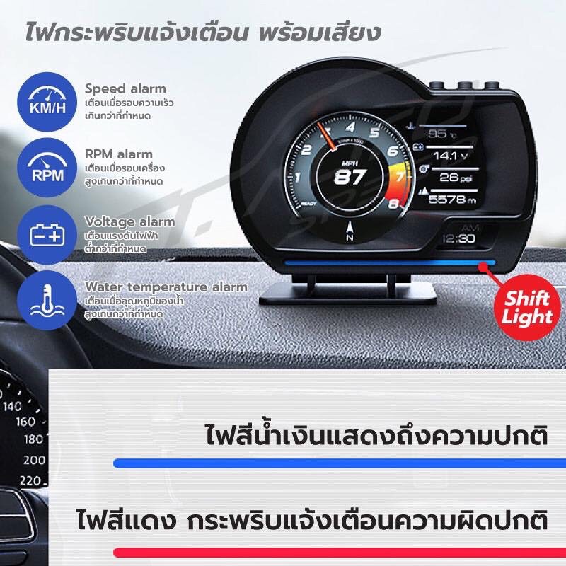 สมาร์ทเกจ เกจวัด OBD2 TS Zero GPS ของแท้ รุ่นใหม่ล่าสุด ประมวลผลดีกว่า แม่นยำกว่า ติดตั้งง่าย ...