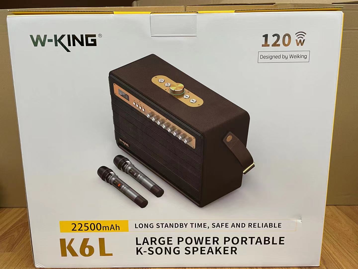 W-king K9 Bluetooth Speaker ลำโพงบลูทูธเสียงทรงพลัง กำลังขับ 100W เบส ...
