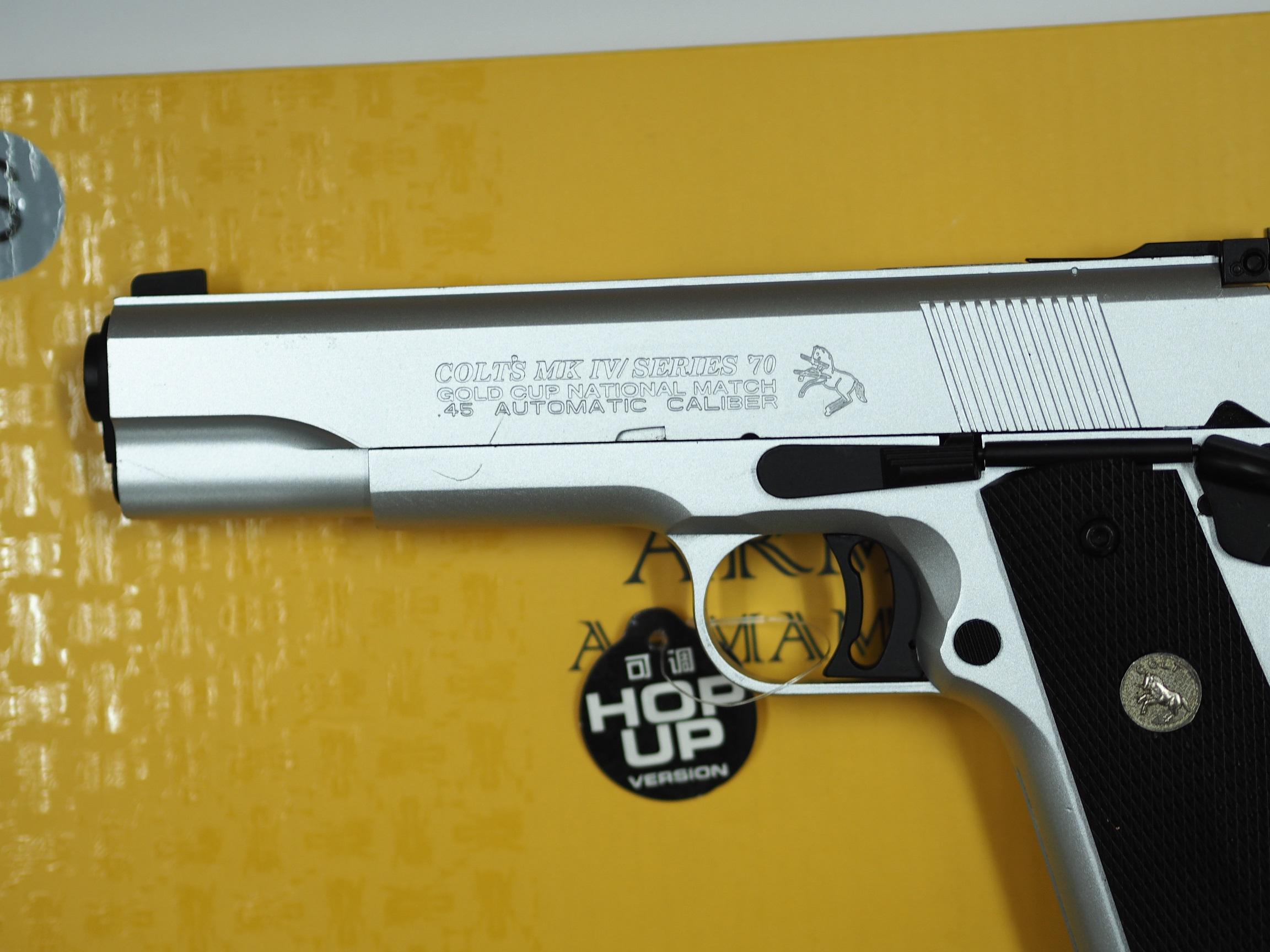 ปืนบีบีกันอัดแกส ARMY R29 สี เงิน ฟรี ลูกเซรามิค+แกส - The Best BB ...