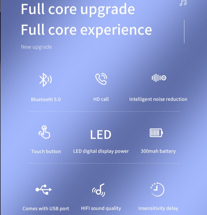 พร้อมส่งหูฟังบลูทูธไร้สาย หูฟังเอียบัดไร้สาย รุ่น KJ10 TWS Bluetooth 5.0 พร้อมจอแสดงผลLED ...