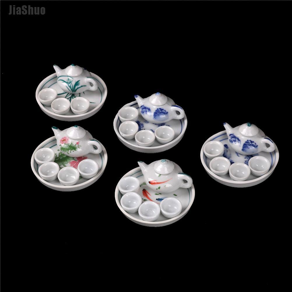JiaShuo Baby PIEN 6ชิ้น/เซ็ต1:12ตะขอแขวนบ้านตุ๊กตาท่อนไม้สำหรับกลิ้งชุด ...