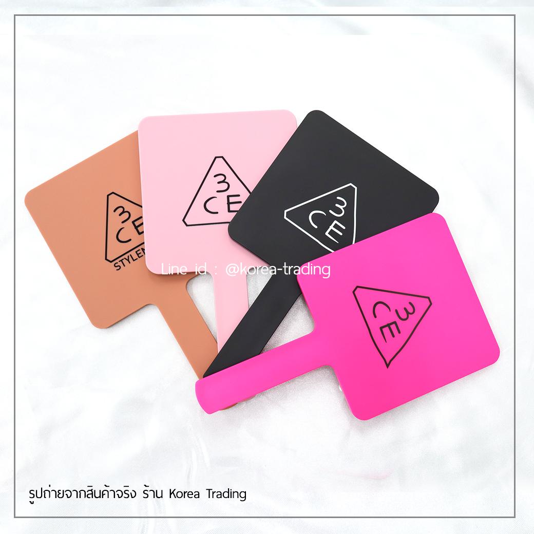 3CE SQUARE HAND MIRROR กระจกขนาดใหญ่ เครื่องสำอาง - Korea Trading ...