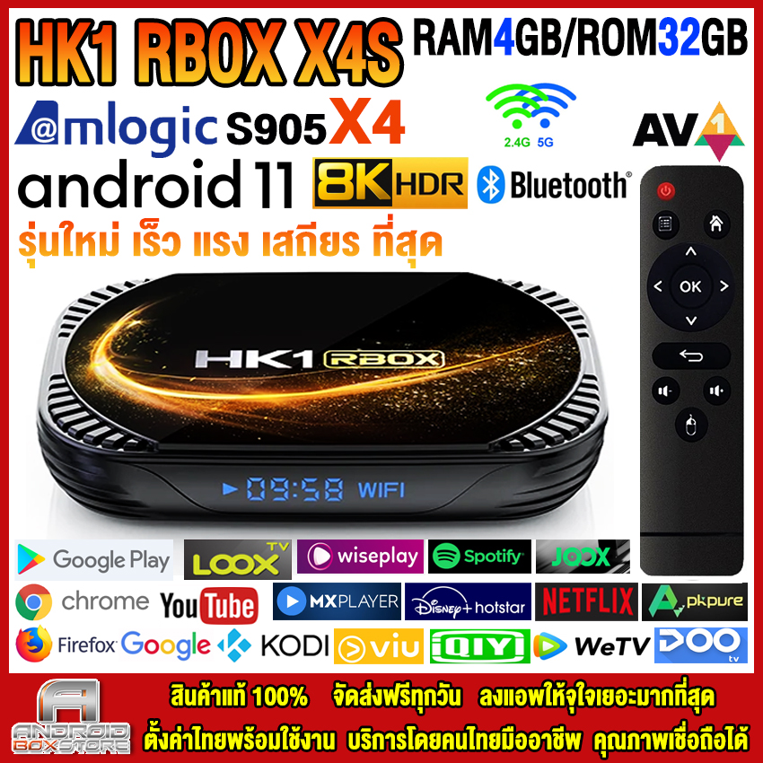 สุดยอดกล่องแอนดรอยด์ทีวี 8K แรงที่สุดแห่งปี 2022 Android TV Box HK1 ...