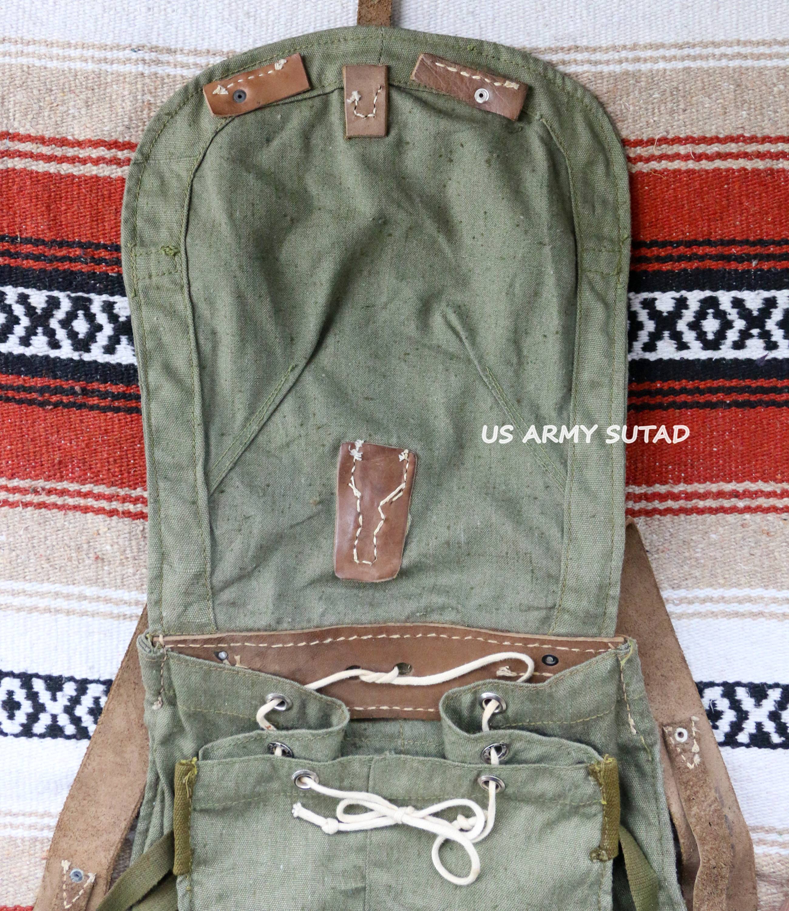 Romanian military backpack 70s - US.ARMY Sutad. - ThaiPick