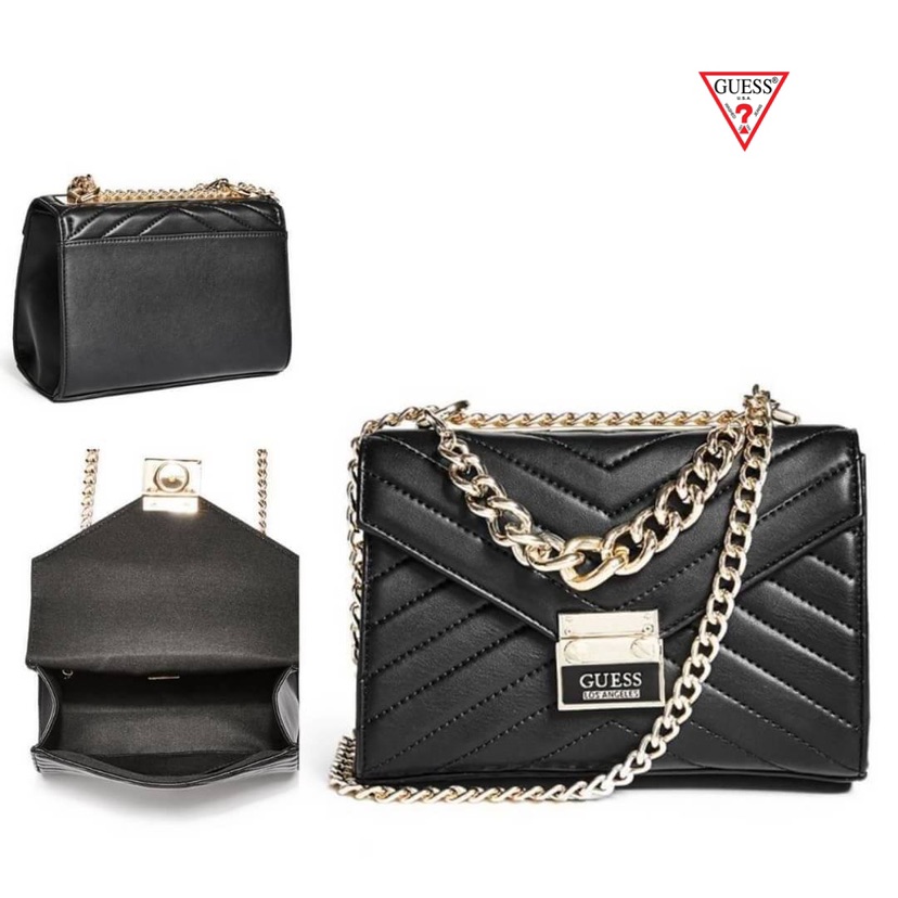 GUESS CROSSBODY รุ่น WITH CHAIN 2019 กระเป๋าสะพายข้าง - RICH (Thailand ...