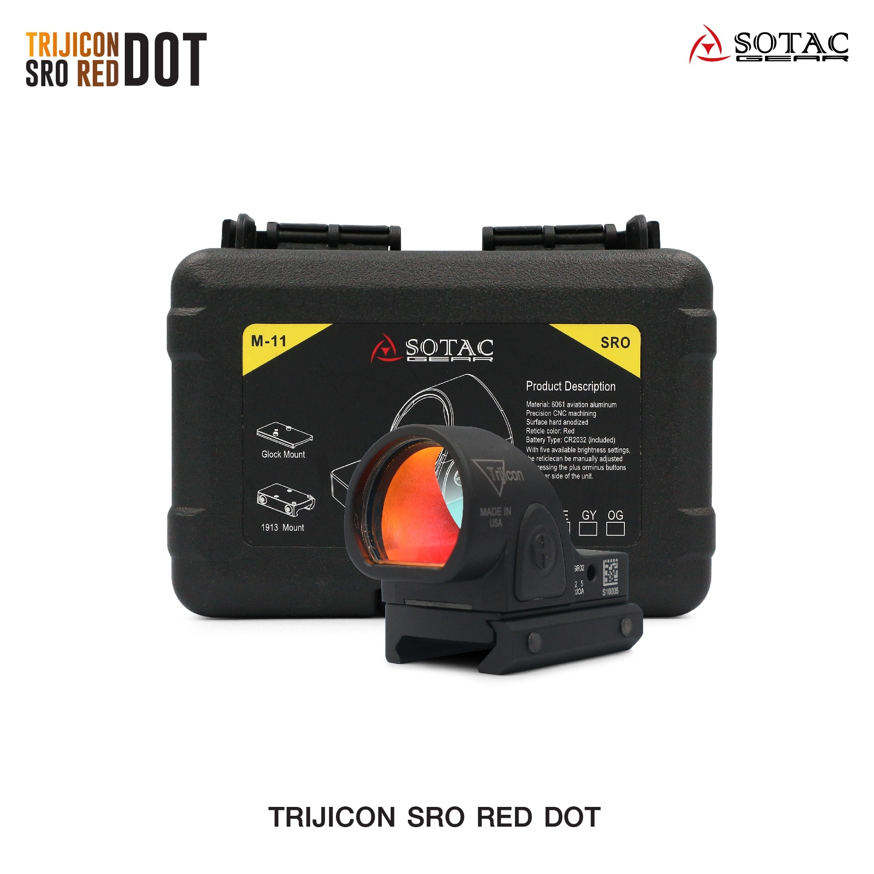 SOTAC Trijicon SRO Red Dot - JK Online Shop - ThaiPick
