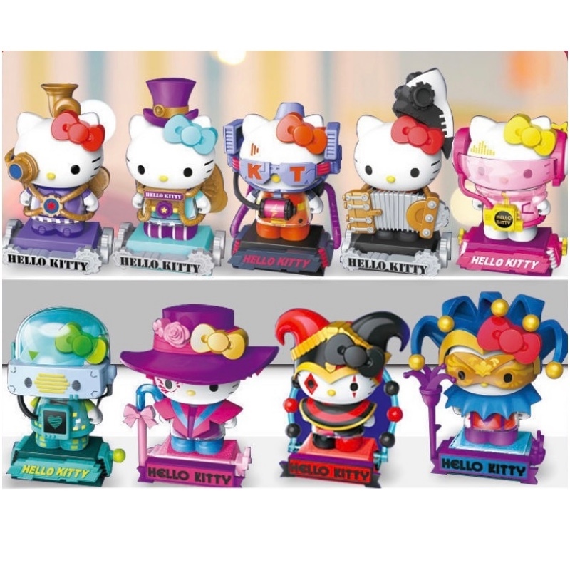 Genuine MECHA Hellokitty Hello Kitty Semi-Mechanical Blind Box Doll ...