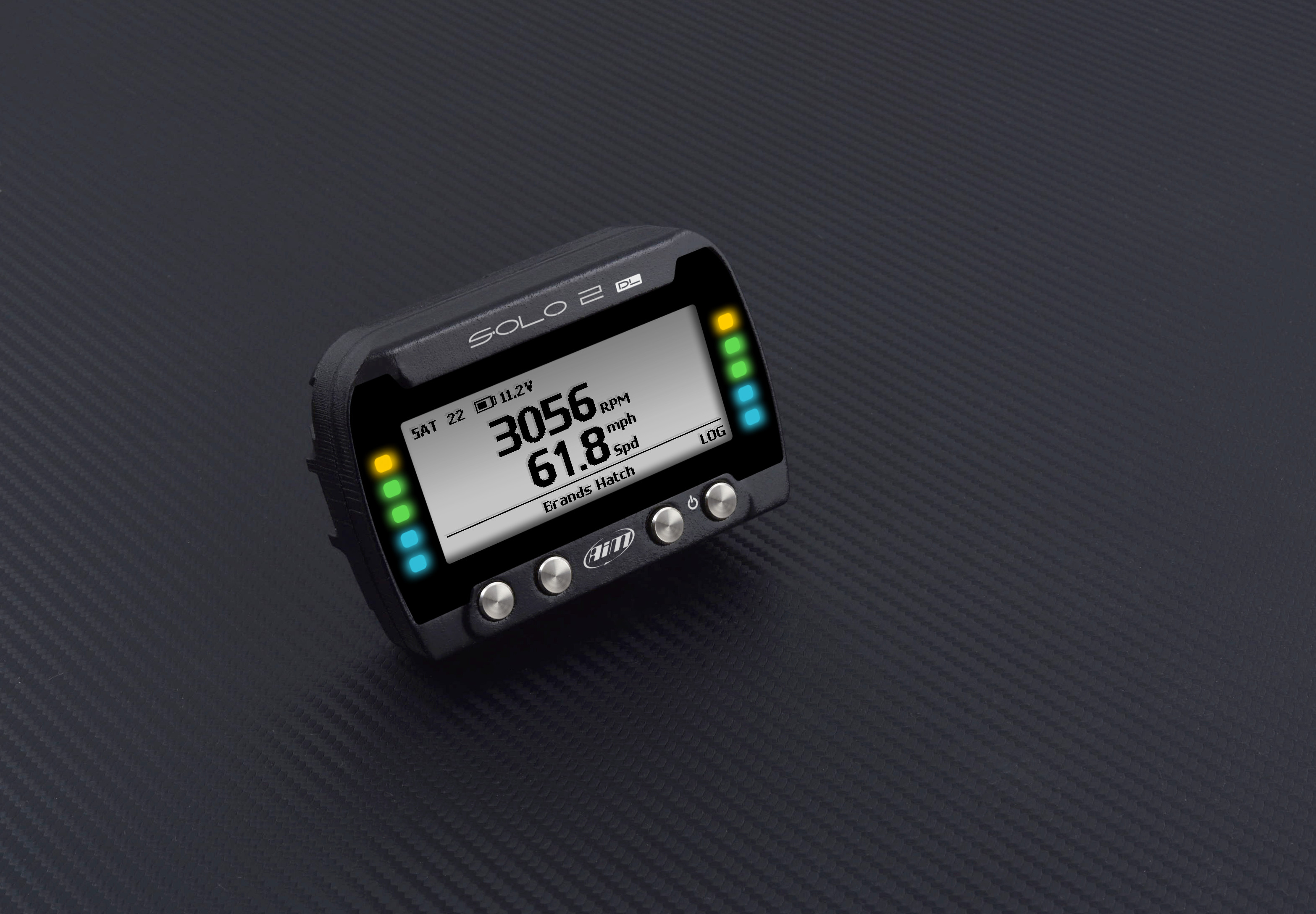 AiM Solo2 DL - GPS Lap Timer [อุปกรณ์จับเวลา และทดสอบสมรรถนะสำหรับ ...