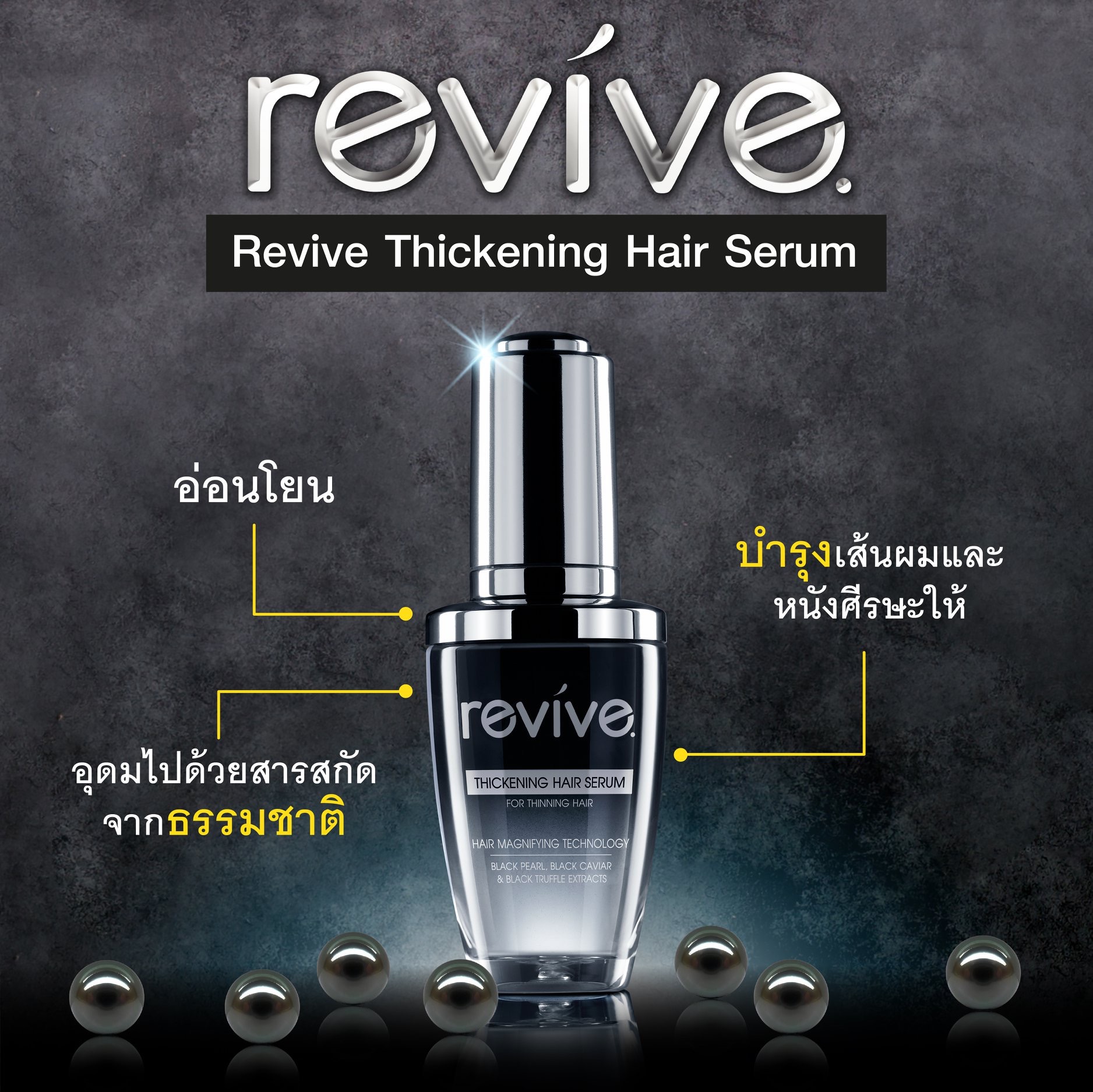 Revive Serum 2 + Thick 1แถม Shampoo1+Conditioner1 - REVIVE HAIRCARE ...
