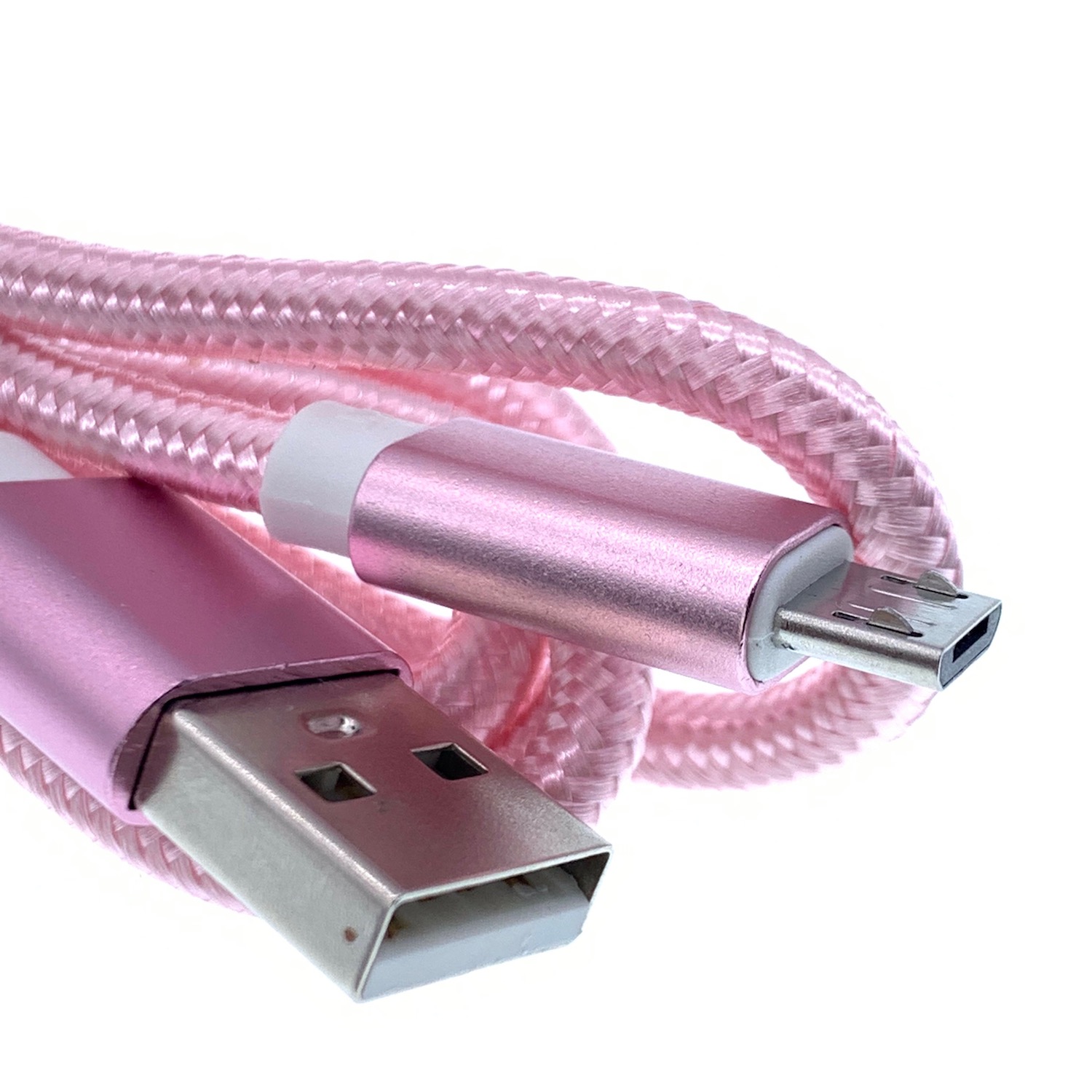 สายชาร์จ MircoUSB 1M 2M 3M(1ม2ม3ม) สายชาร์จแบบผ้า สายชาร์จแอนดรอยด์ หัวเว่ย ซัมซุง samsung ออปโป ...