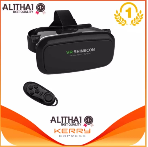แท้100 Shinecon VR Controller บลูทูธไร้สายบลูทูธรีโมทคอนโทรลGamepadเพลง ...