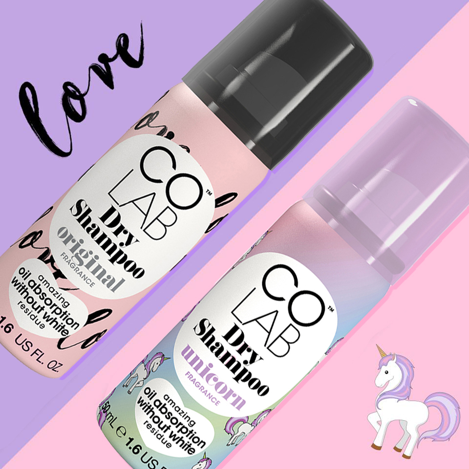 COLAB Unicorn Dry Shampoo ดรายแชมพู กลิ่นกลิ่นหอมของดอกมะลิและวนิลาชวนฝันแบบ Unicorn เหมือนอยู่ ...