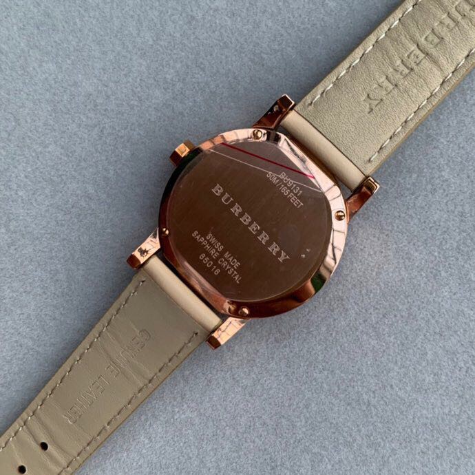 พร้อมสต็อก นาฬิกาผู้หญิง classic Burberry watch BU9131 diamond -34mm ...